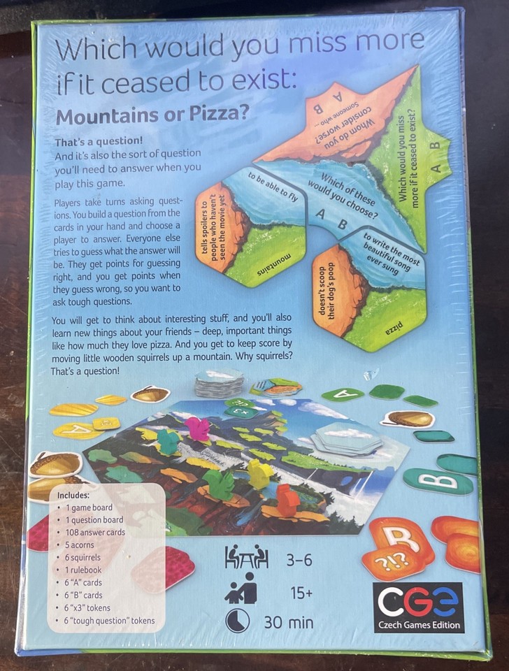 That's A Question! Family Party Social Fun Get-to-Know-You Board Game ...