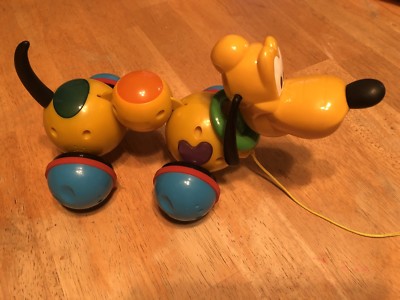 Vintage Pluto Pull Toy.. Disney | eBay