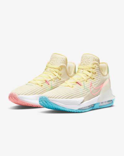 Nike LeBron Witness 6 Easter Coconut Milk Blue Pink CZ4052 103 ...