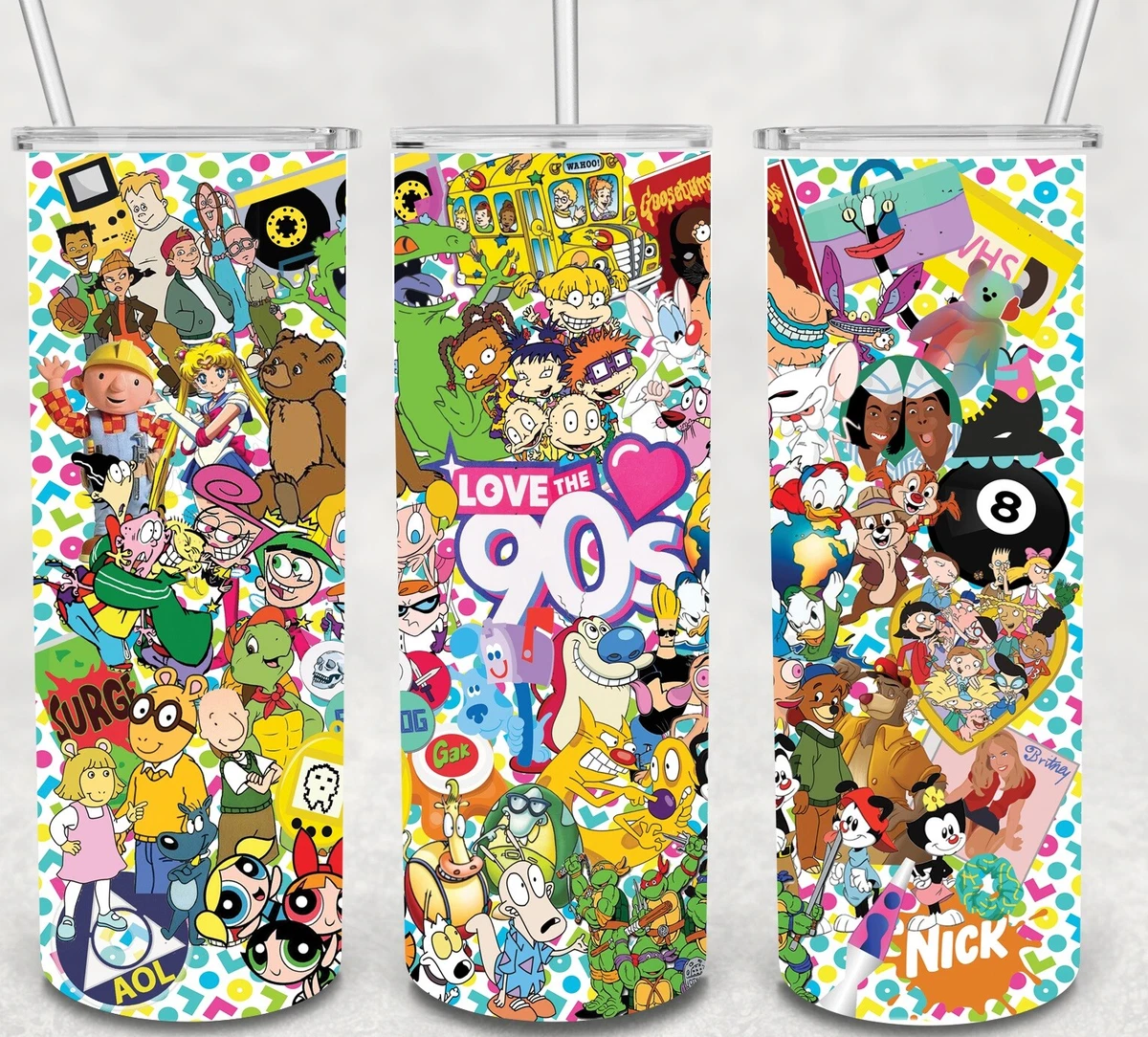 90s Cartoon Collage Tumblr