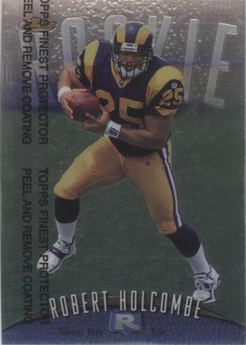 1998 Topps Finest - Rookie Robert Holcombe #125 (RC) for sale online | eBay