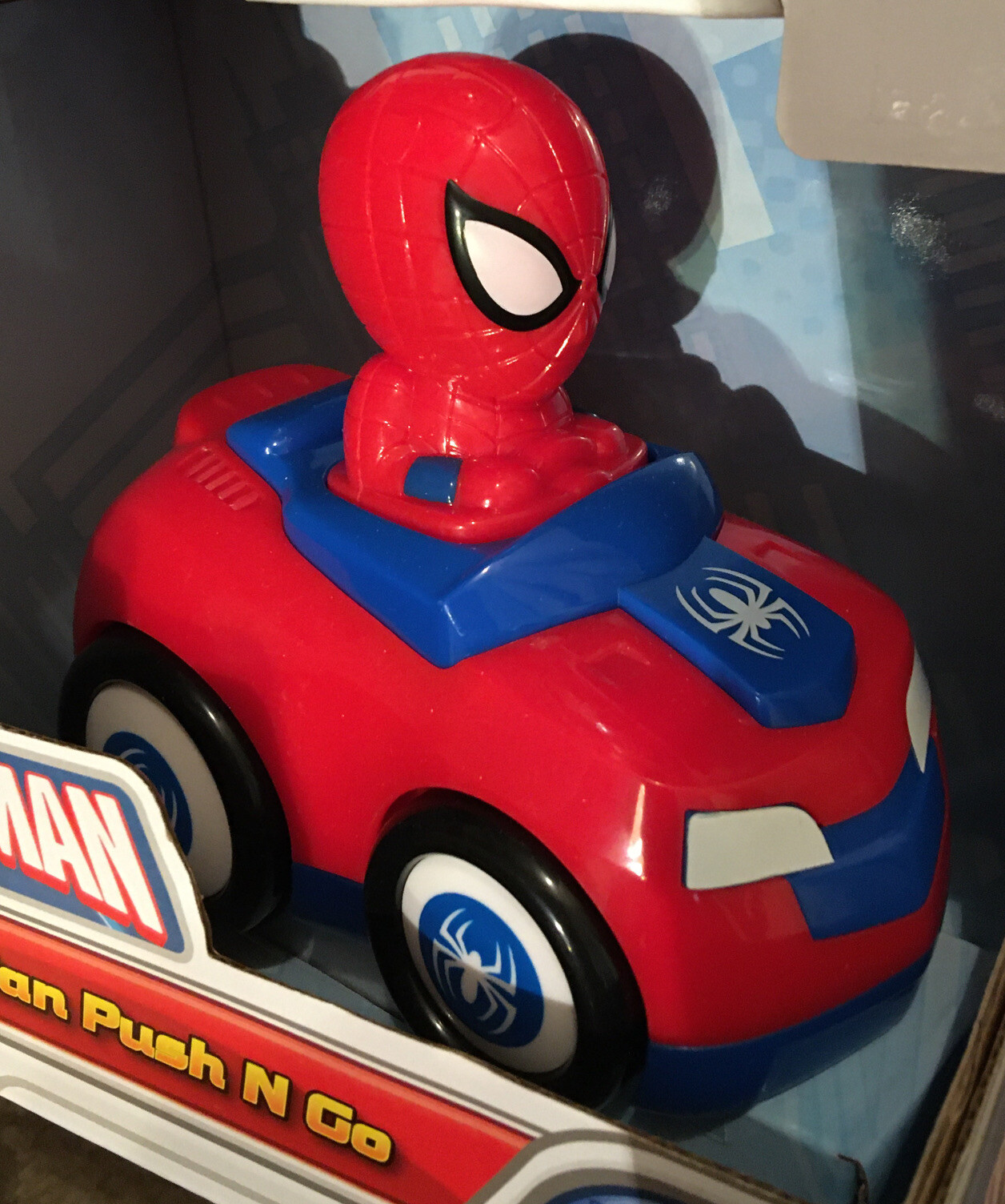 Marvel Spider-man Push N Go Toy 18m for sale online | eBay