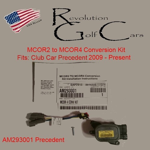 MCOR 4 Conversion Kit - AM293001 - MCOR2 to MCOR4, for Club Car ...