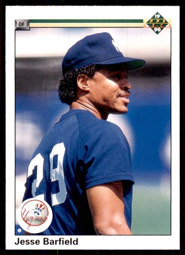 1990 Upper Deck Jesse Barfield Baseball Cards #476 | eBay