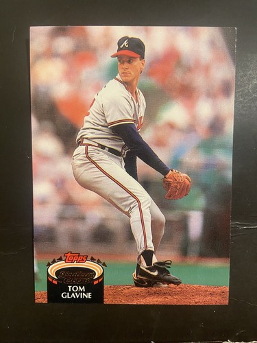 Topps Stadium Club 1992 . Tom Glavine/ Orel Hershiser #395/431.Break ...