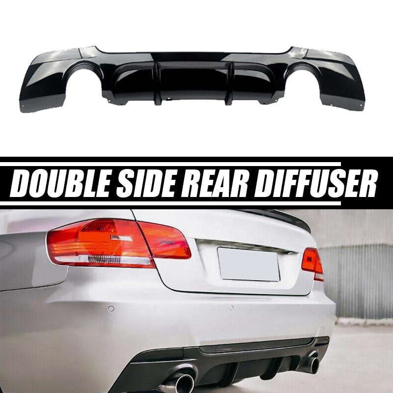Rear Bumper Diffuser For BMW E92 E93 328i 335i M-Sport 2007 08~2013 ...
