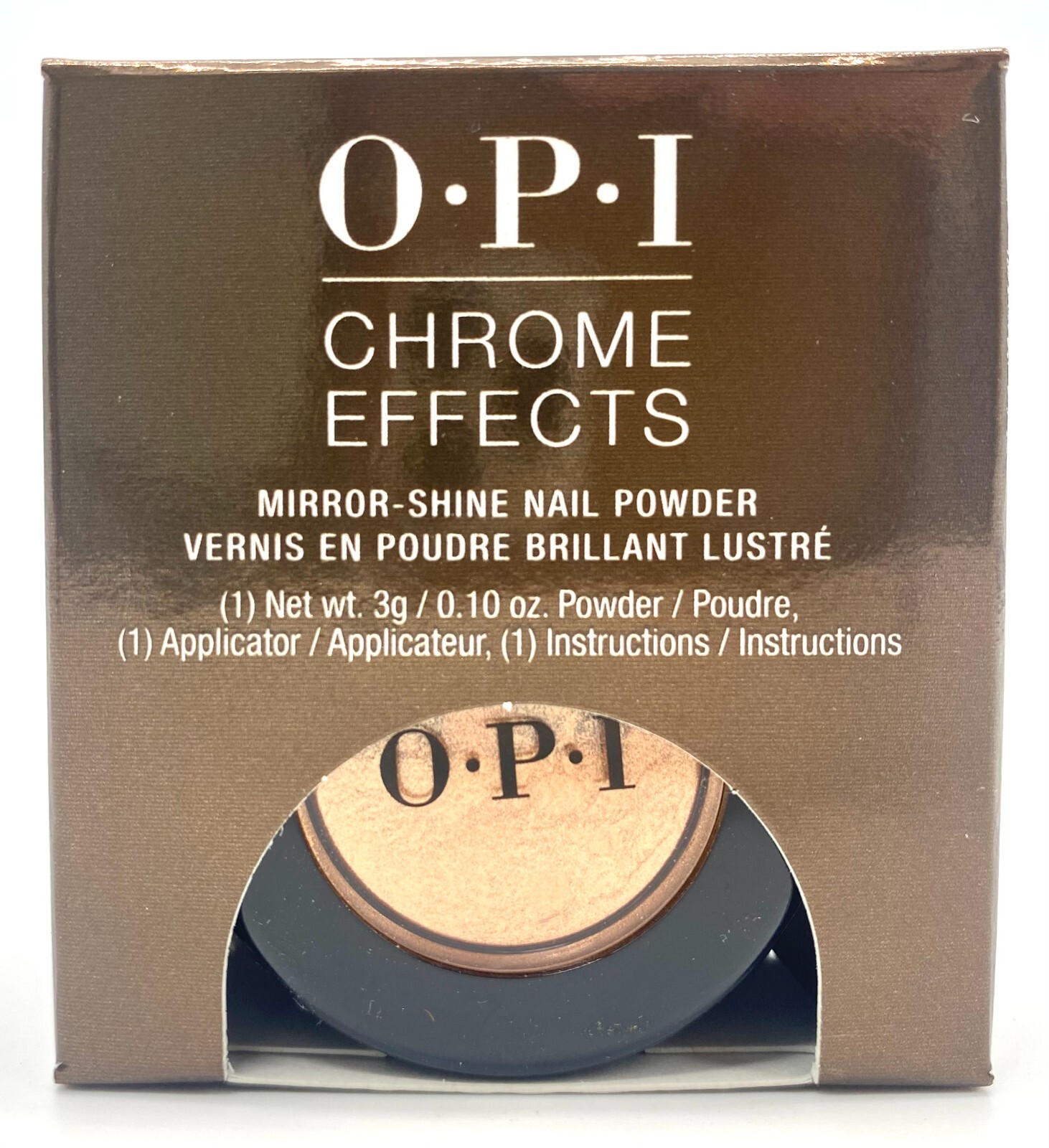 OPI Chrome Effects Nail Powder 3g / 0.1oz - Bronzed By The Sun | eBay