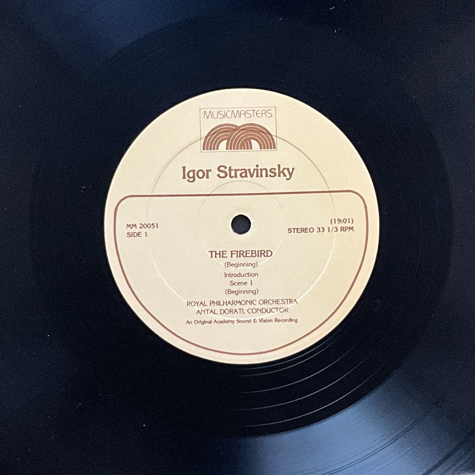 Igor Stravinsky, Royal Philharmonic, Antal Dorati, The Firebird, Vinyl ...
