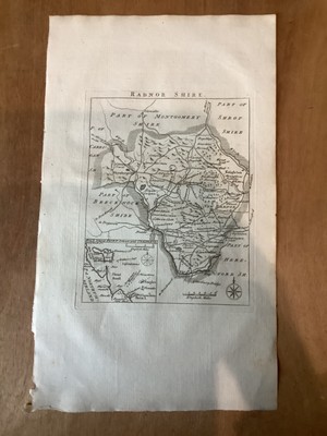 Pre-1900 - Antique Original Copper Engraving Map