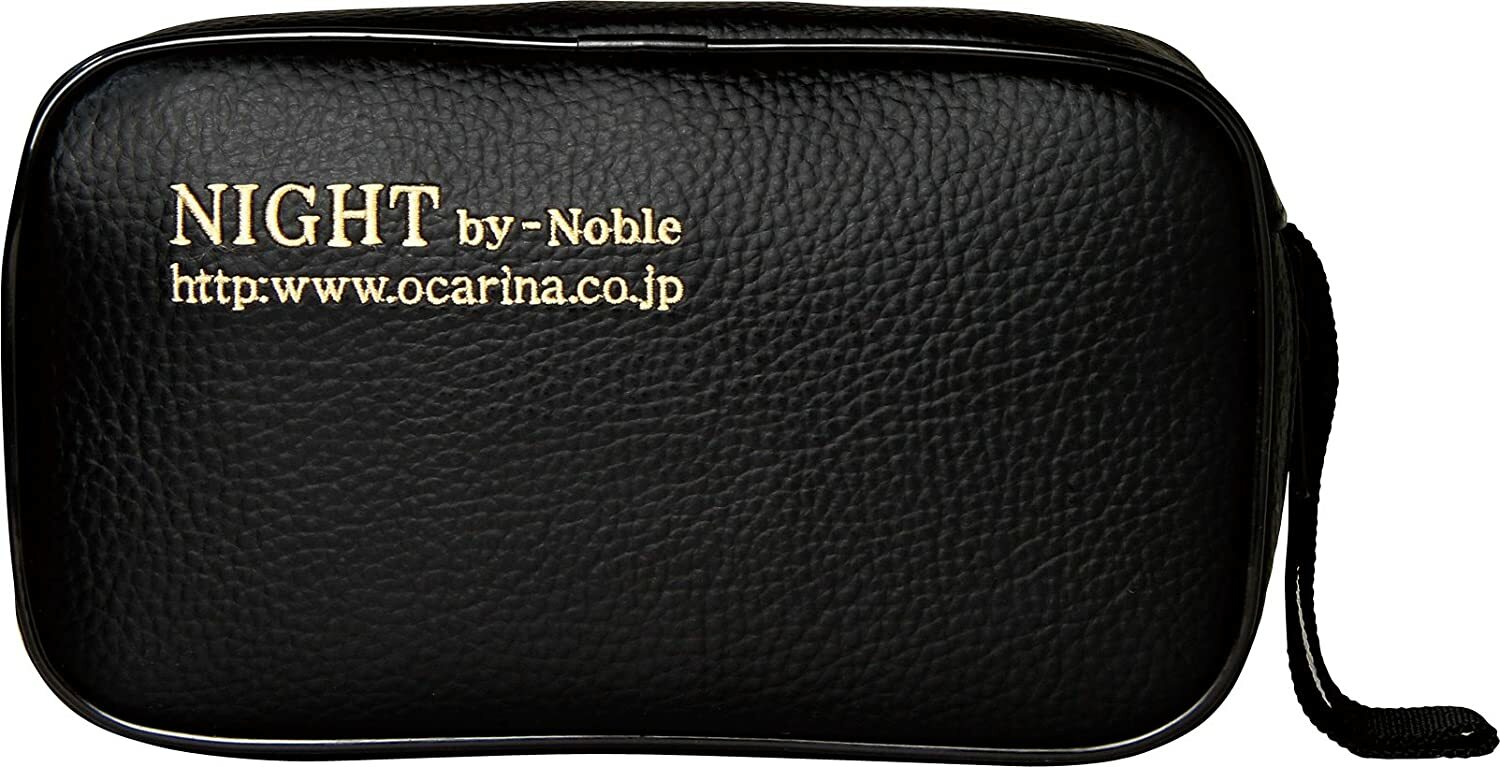 Night by Noble Ocarina N/n-acmbm Alto C Style Metal Black Matte Audio ...