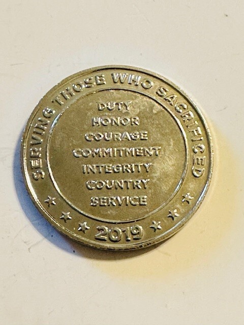 Challenge Coin - US Military - 2019 Wounded Warrior Project | eBay