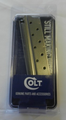 Colt 1911 Gov't OEM Magazine; Holds 9 Rnds 9mm; Lot of 1 SS Mags ...