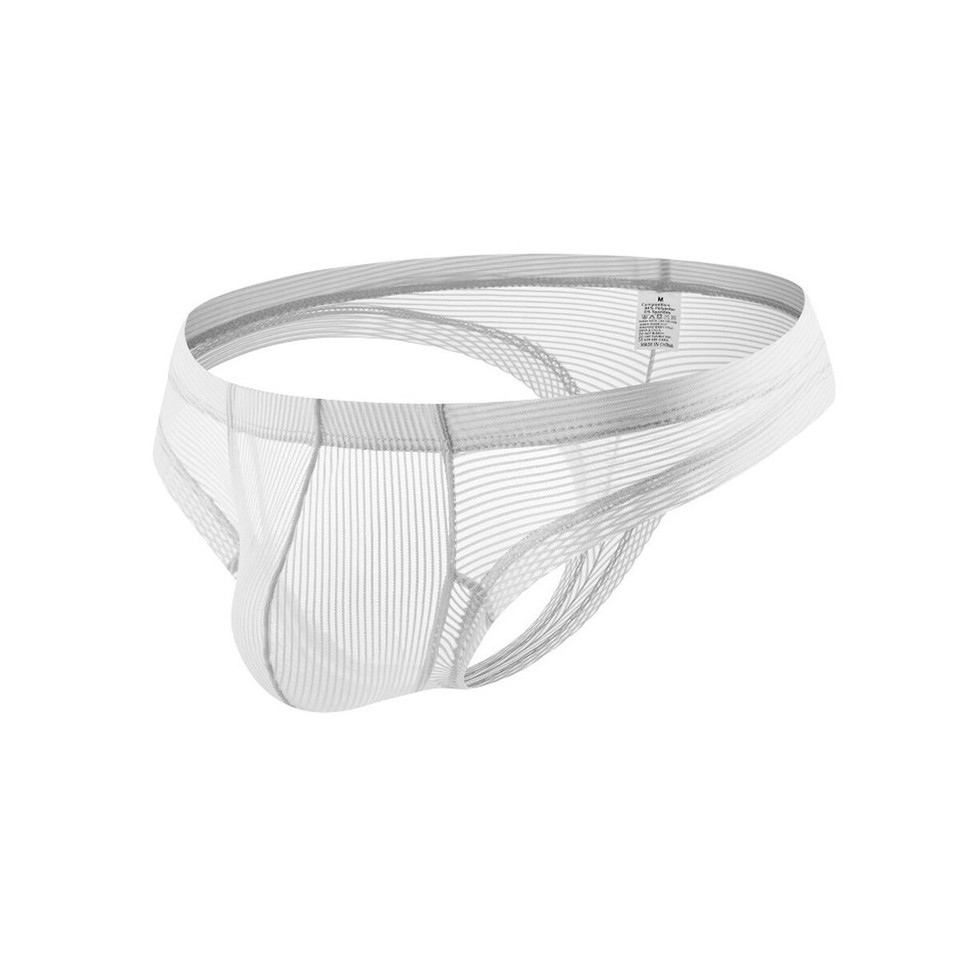 Men Sexy Underwrar See Through G Strings Thong Briefs Sissy Pouch ...