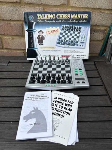 Systema Talking Chess Master Computer Krypton Vintage Electronic Boxed Working | eBay UK