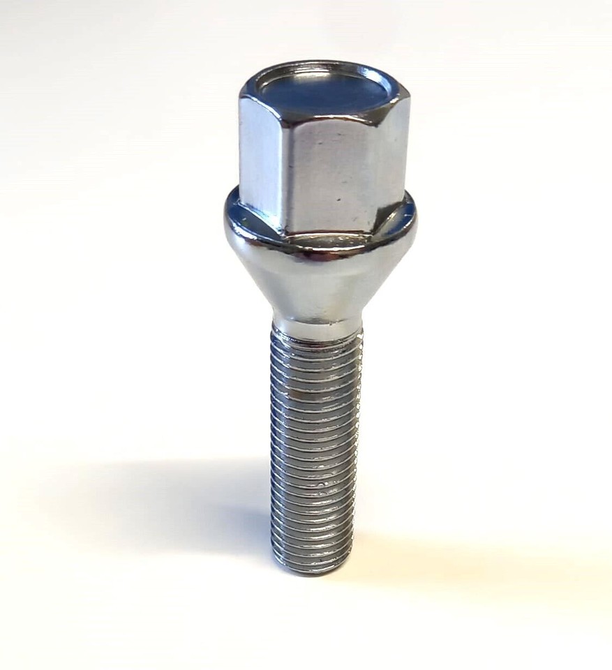 10 Silver BMW Wheel Bolts for 8 Series X1 X3 X6 Z4 40mm M12x1.5 | eBay