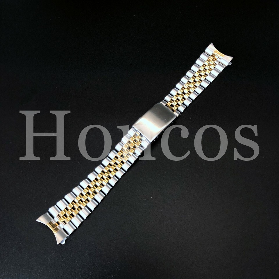 20 MM JUBILEE WATCH BAND FITS FOR SEIKO 5 SNKL23 SPRING BARS ...