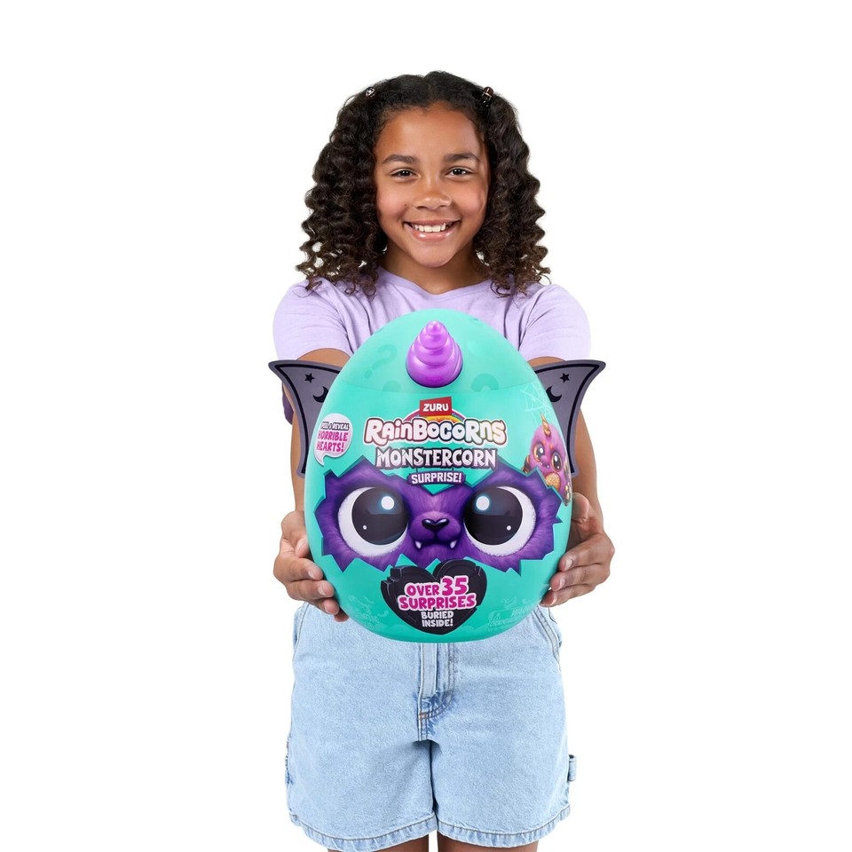 Monstercorn Surprise Raven - Surprise Unboxing Soft Toy, Fantasy ...