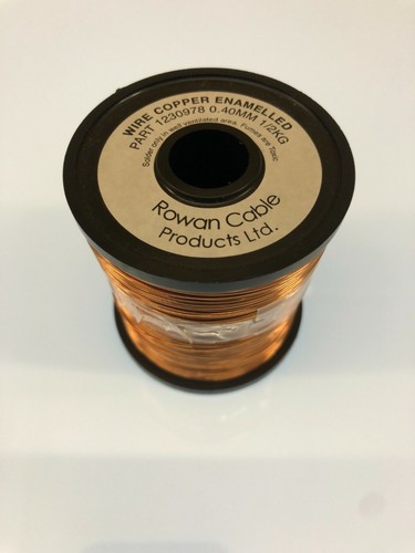 Rowan Cable Copper Wire Enamelled 0.40mm 500g PN 1230978 | eBay UK