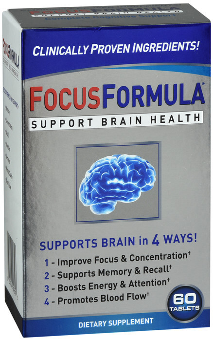 Windmill Focus Formula Support Brain Health 60 Count Tablets