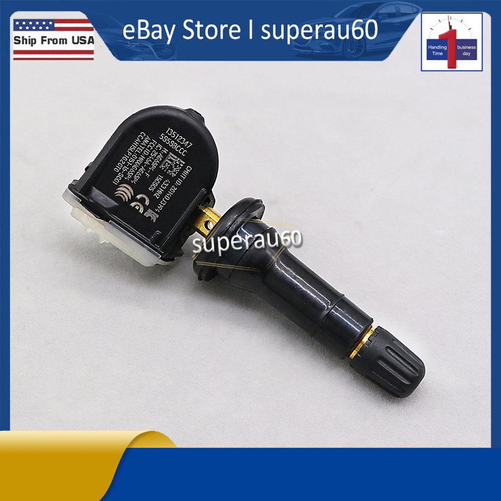 4PCS TIRE PRESSURE SENSOR MONITOR 433MHz For GM Camaro Cruze Buick ...