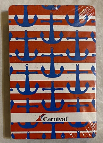 VTG Carnival Cruise Line Playing Cards NOS Sealed Deck NEW Logo SHIP | eBay