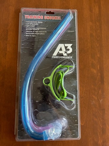 A3 Performance Training Snorkel Blue Green NEW | eBay