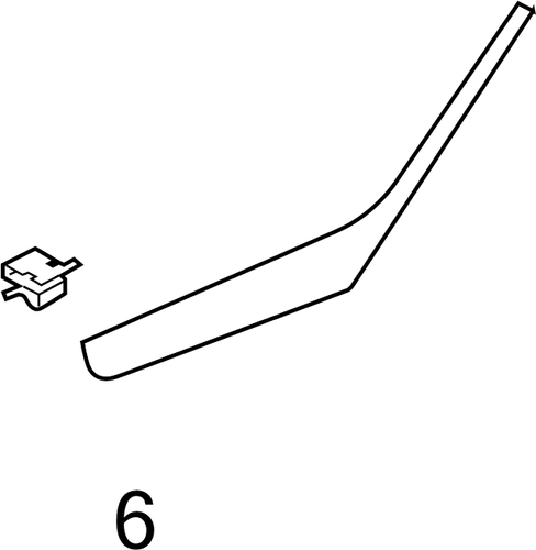 VW/Audi/Porsche 1T0867947A Clip. Handle. Door. Cover | eBay