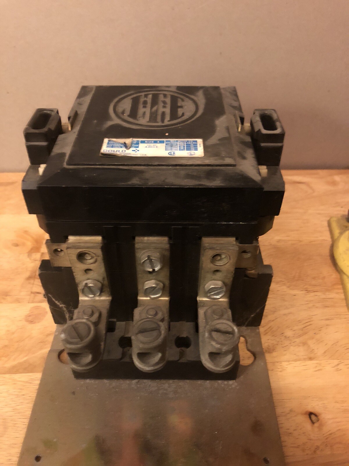 3 A203E ITE / GOULD SIZE 3 CONTACTOR 3 PHASE 120VAC COIL 100AMP 600V ...