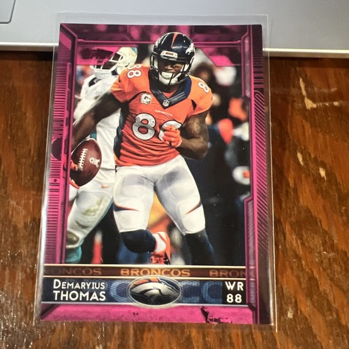 Demaryius Thomas 2015 Topps BCA Pink Parallel #5 Denver Broncos /499 | eBay