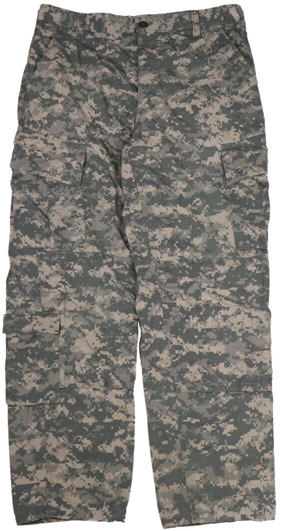 Medium Regular - US Army ACU Field Pants Trousers Military UCP Digital ...
