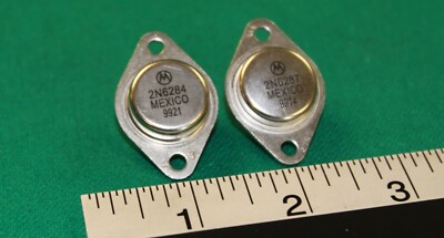 2N6284 + 2N6287 Motorola darlington power transistors - 1 each for 1 ...