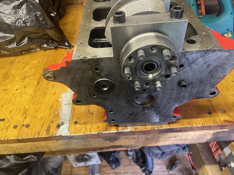 Ford Cortina MK1 1500 Engine Pre Crossflow/ crossflow race block assy ...