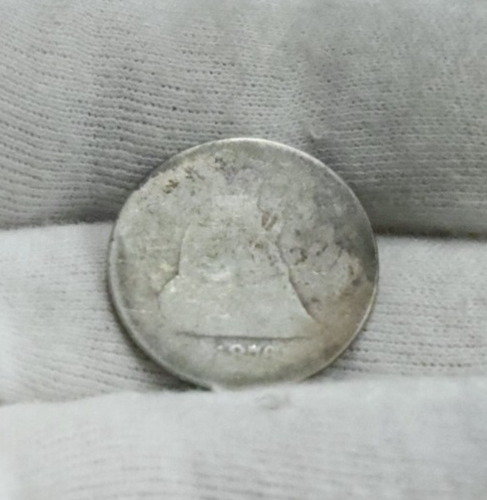 1876 CC US Seated Quarter 25c AG (Cleaned) | eBay