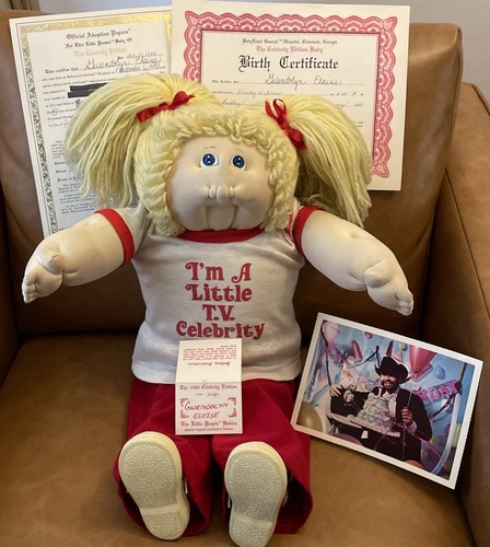 1978 Little People Xavier Roberts Soft Sculpture Rare*Two Signatures ...