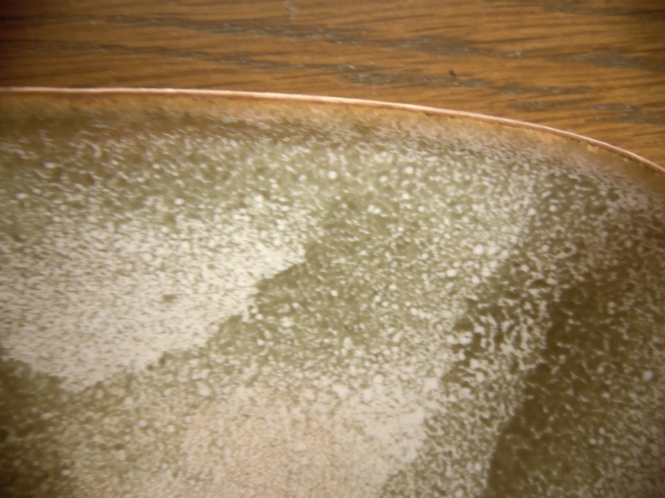 VTG Enamel On Copper Bowl Tray Artist Signed Rose Anna Tendler Worth 8 ...