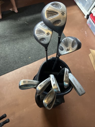 Men’s RH Starter Set Golf Clubs w/ Cart Bag, Balls, Tees | eBay