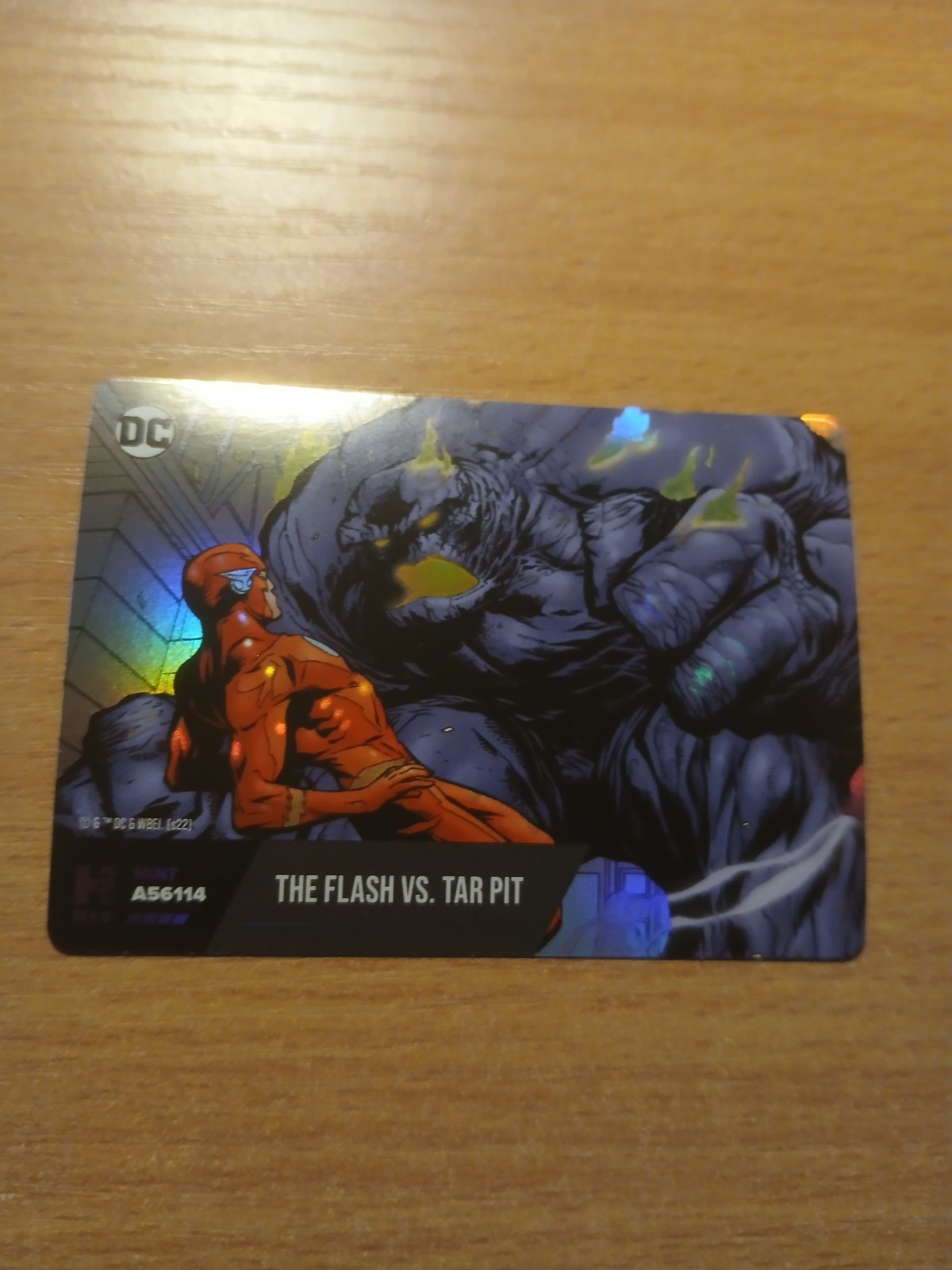 Black Adam Chapter 2 The Flash VS. Tar Pit Epic Card | eBay UK