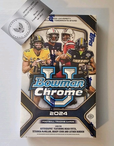 2024 Bowman University Chrome Football Hobby Box | eBay