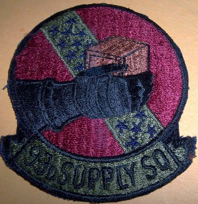 USAF 93rd Supply Sq Patch, Castle AFB, CA (Closed) | eBay