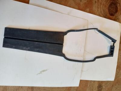 HARLEY OEM MYSTERY dash COVER RUBBER STRIP SPORTSTER DYNA CUSTOM ...