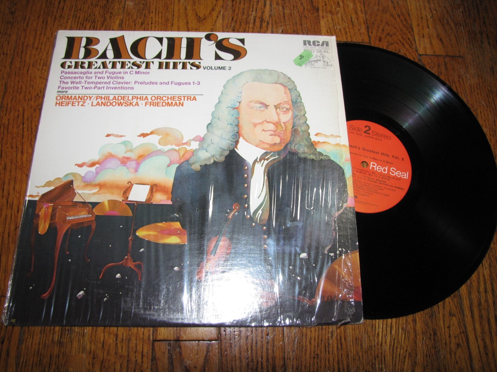 J.S. BACH - BACH'S GREATEST HITS VOLUME 2 - RCA RECORDS LP | eBay