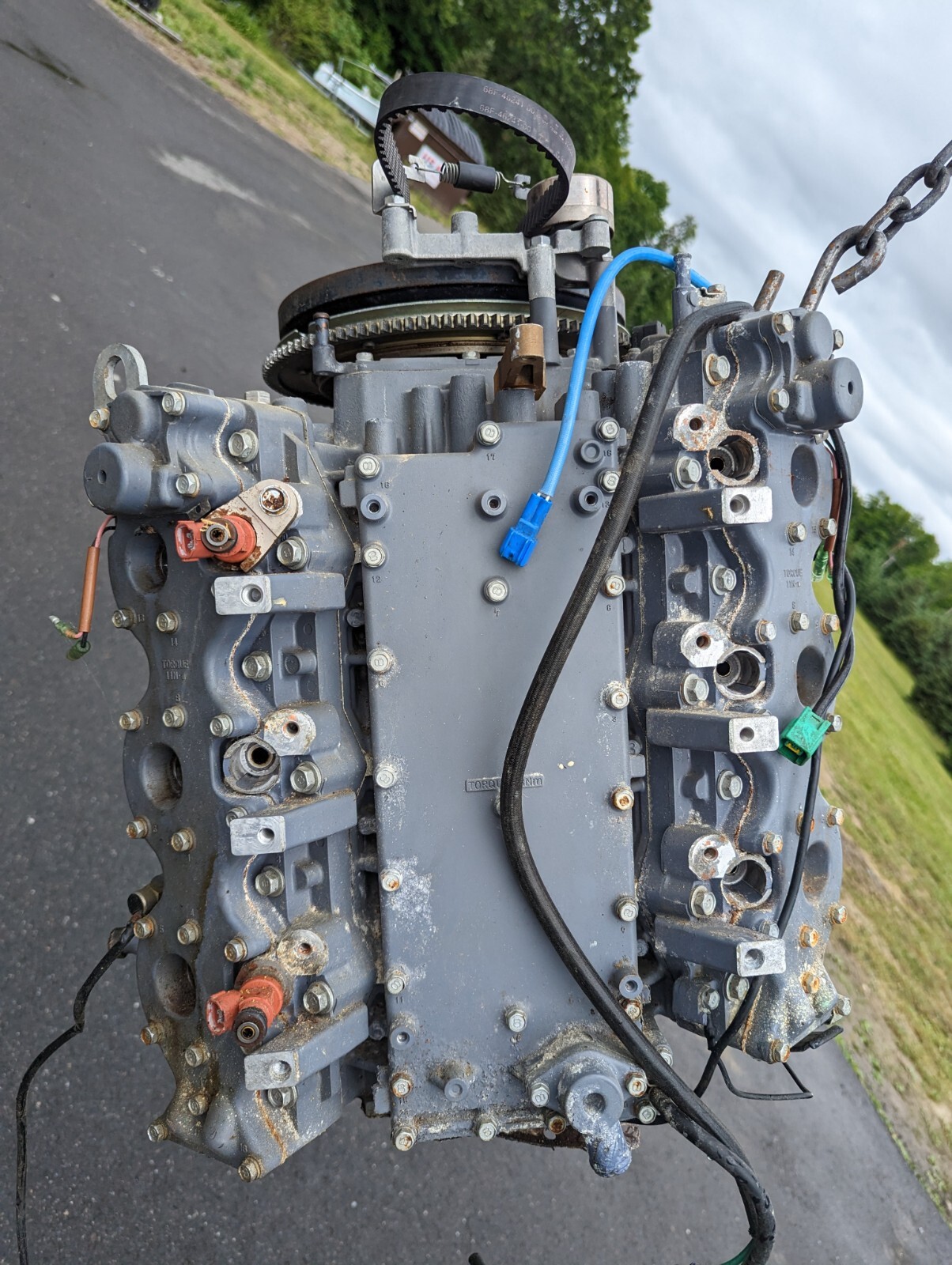 Yamaha 150 HP HPDI Powerhead 175 2000 Model Even Compression | eBay