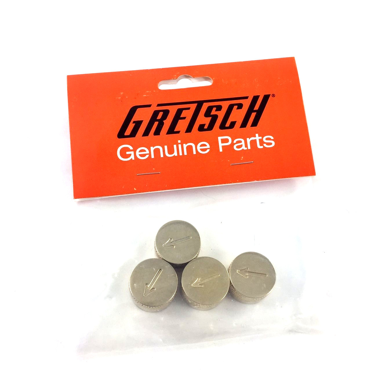 (4) Genuine Gretsch Gold Arrow 1/4" Solid Shaft Guitar Knobs 922-1028-000 | eBay