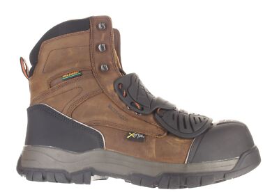 Hytest Mens Footrests Brown Work & Safety Boots Size 15 (Wide) (7676182 ...