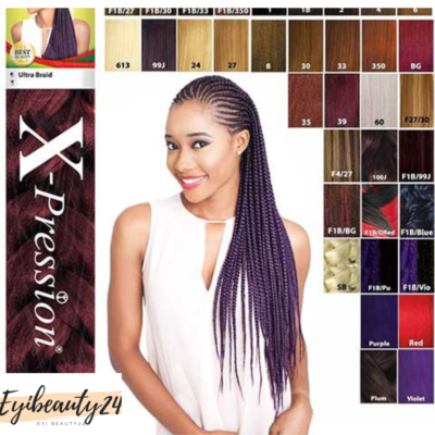 Xpression Kanekalon Hair Extensions Xpression Kanekalon Hair Lookup