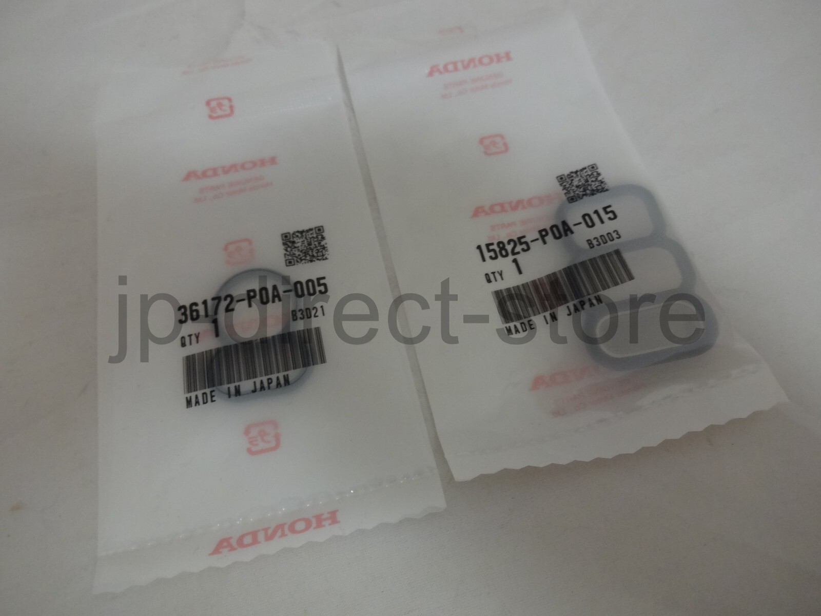 Genuine Honda 94-02 Accord VTEC Solenoid Gasket 15825-P0A-015 36172-P0A ...