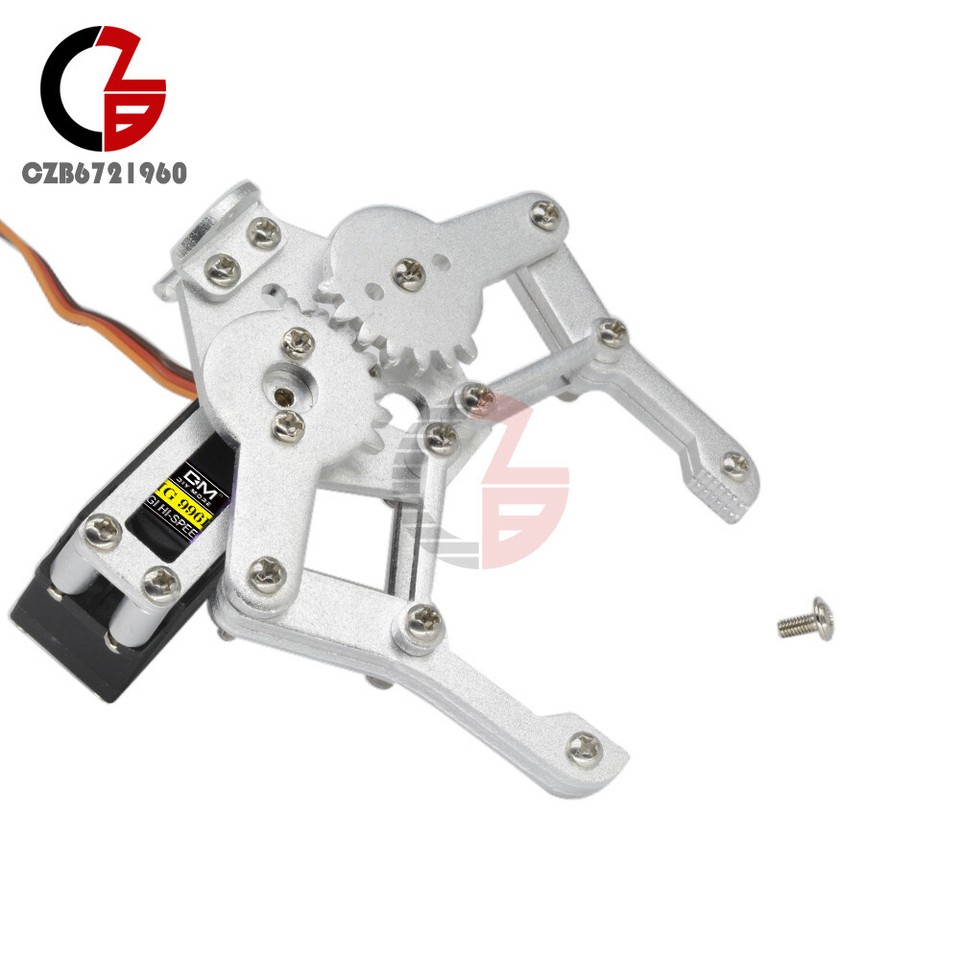 460MM Aluminium Arduino Robot Clamp Claw Mount Kit 6DOF Mechanical ...