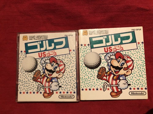 Mario Golf US Course Nintendo Famicom Disk System Japan Avec Notice | eBay