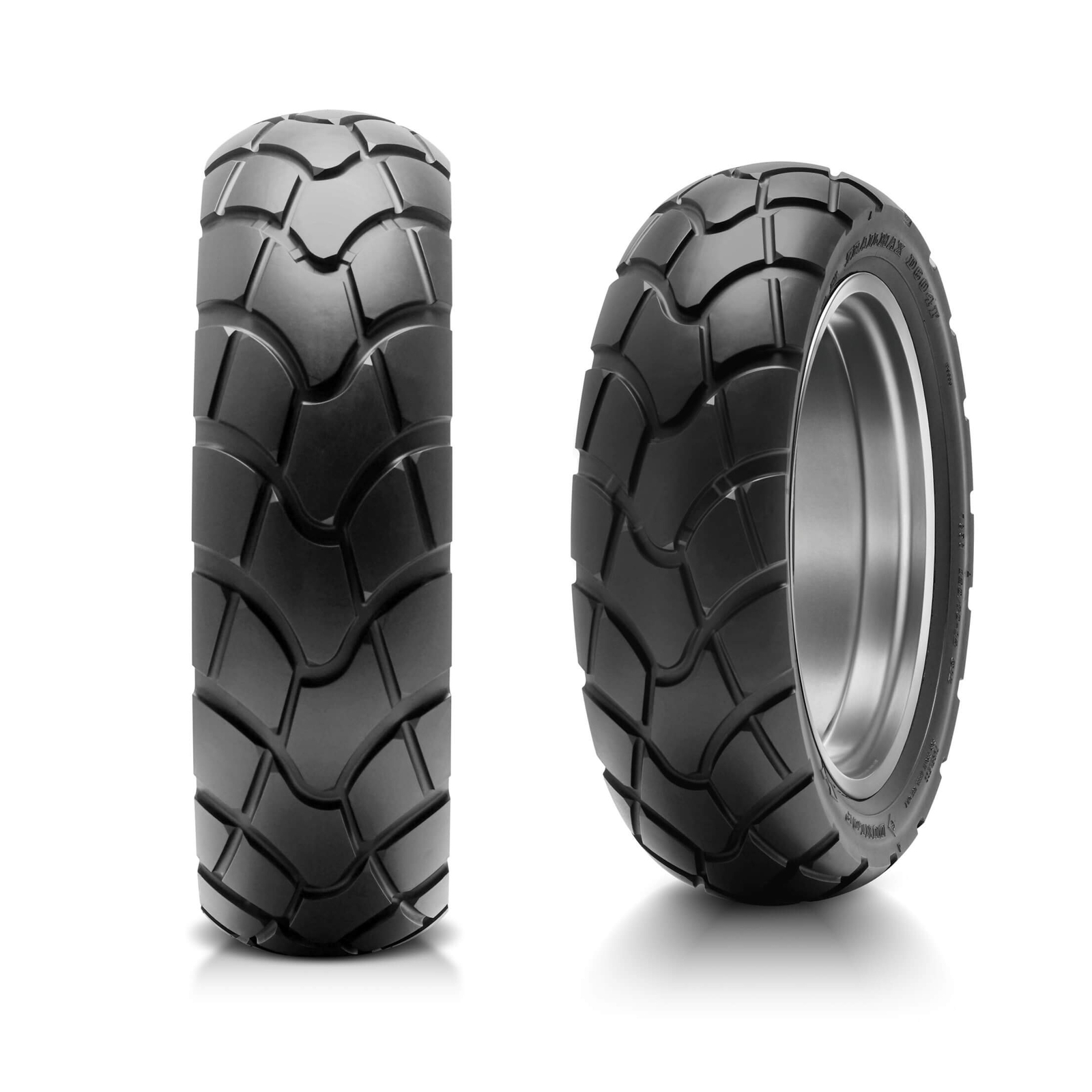 Dunlop D604 120/70-12 Front 130/70-12 Rear Tire Set | eBay