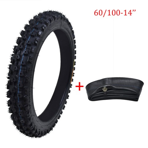 Dirt Bike Rear Tire 60/100-14 with Inner Tube for 110cc 125cc PIT PRO ...
